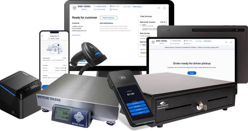 Laundromat POS - Wash & Fold Laundry Software