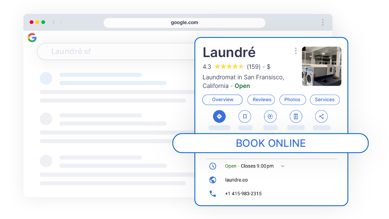 Cents and Google Integration - Get booked directly from Google