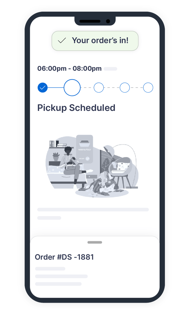 Online Laundry Ordering System for Your Customers | Cents